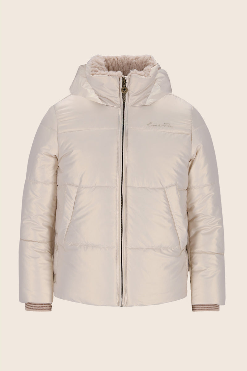 Aelin jas Metallic lt. gold – LikeFlo